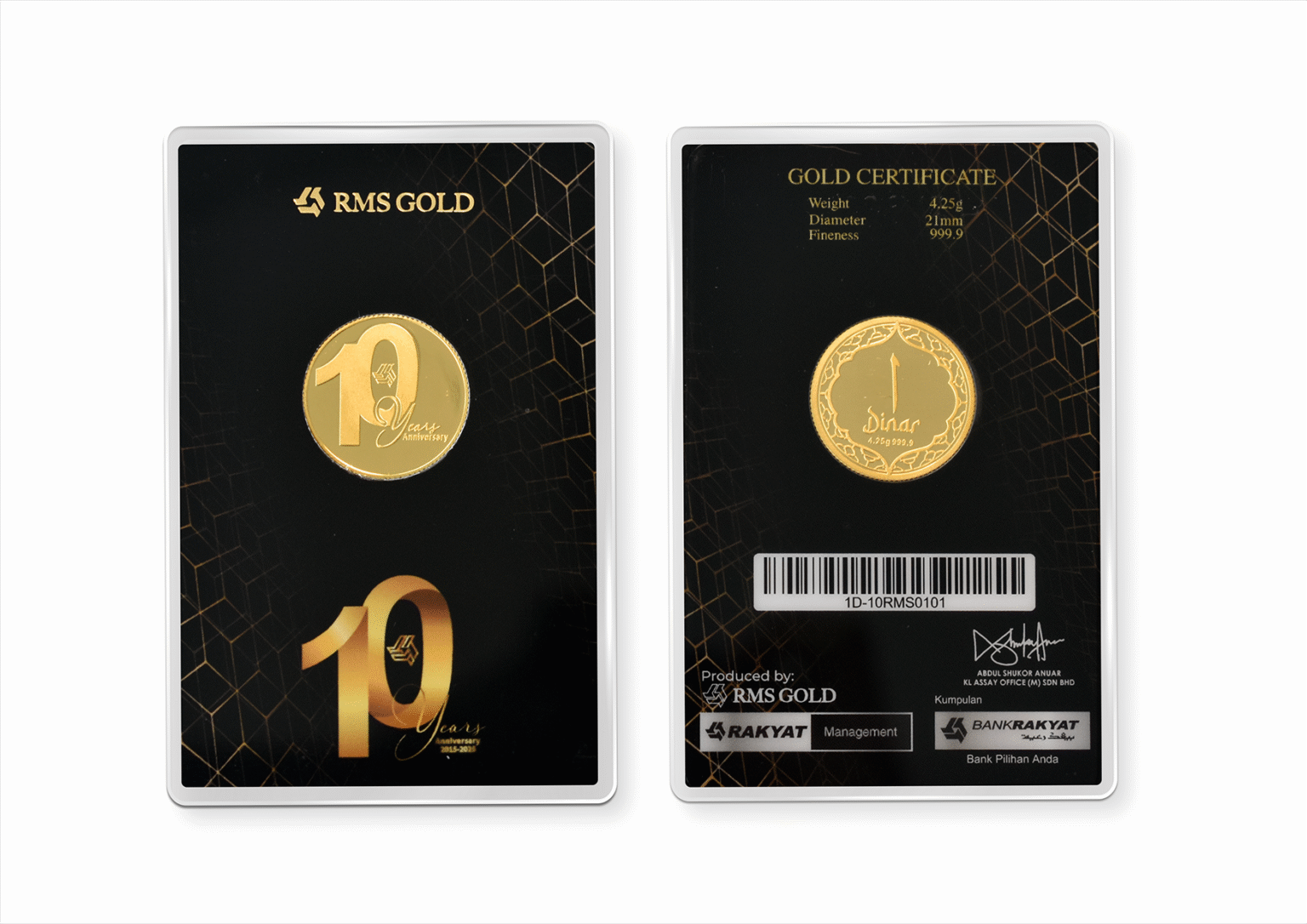 RMS GOLD - Koleksi emas dan barang kemas mampu milik